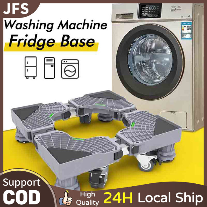 JFS Washing Machine Stand Mobile Base Refrigerator Bracket Pad ...