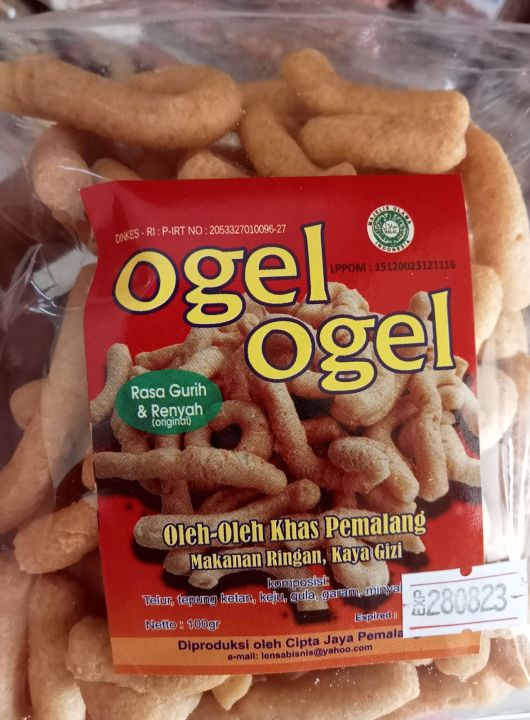 Ogel Ogel khas Pemalang jajanan khas Pemalang 100 gr | Lazada Indonesia