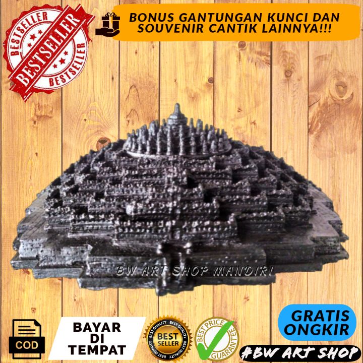 Miniatur Candi Borobudur Maket Candi Borobudur 10 cm X 10 cm x 5 cm ...