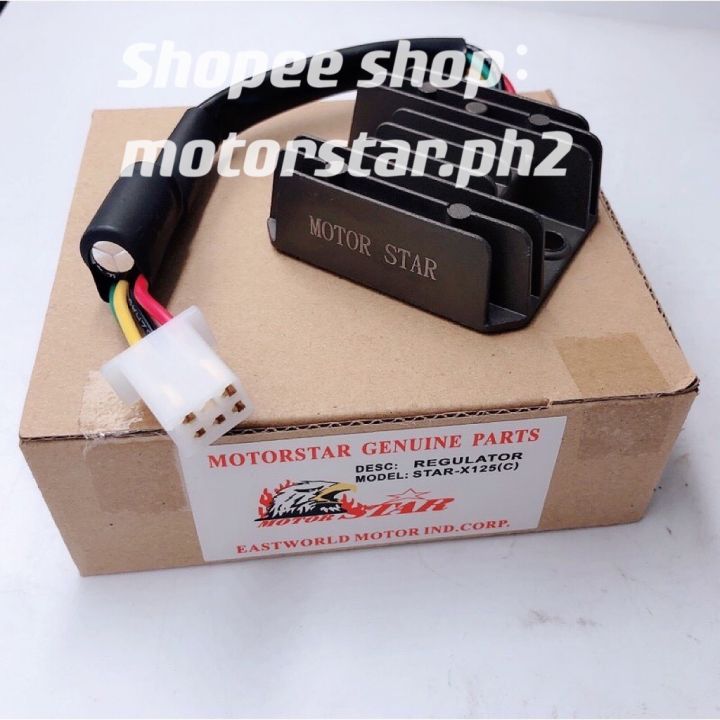 STAR-X125-3/S REGULATOR W/CAPACITOR MOTORSTAR | Lazada PH