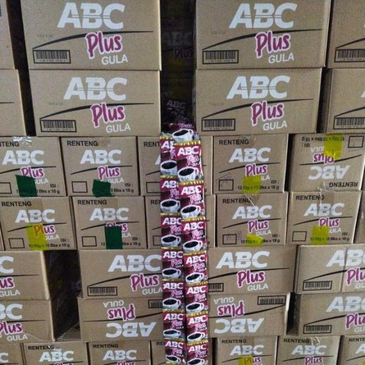 Kopi ABC Plus Gula ( 1 karton 120pcs ) | Lazada Indonesia