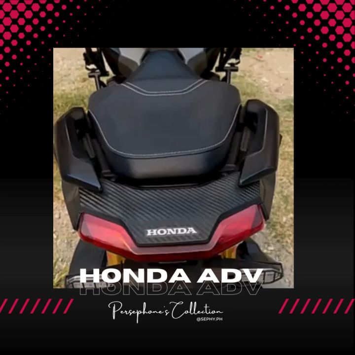 HONDA ADV 160 - Tail Light Panel Cover Carbon Sticker | Lazada PH