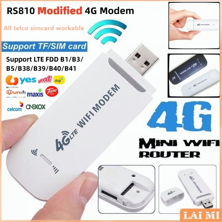 💕 【 Spot inventory 】 Free shipping+COD 💕H760 4G Modem Router Pocket ...