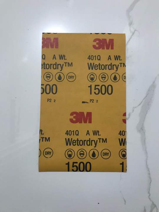 401Q GRIT NO. 1500 3M WETORDRY Sand Paper Abrasive Sheet (SOLD PER ...