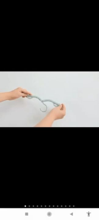 Hanger Hunger Hangger Gantungan Alat Magic Lipat Portable Mini Travel ...