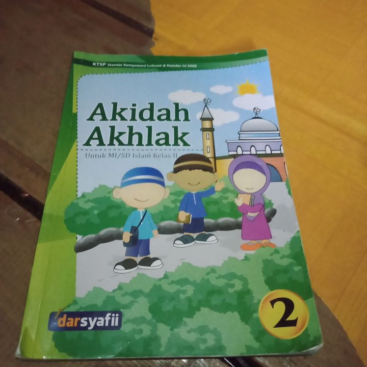buku akidah akhlak kelas 2 sd/mi penerbit darsyafii | Lazada Indonesia