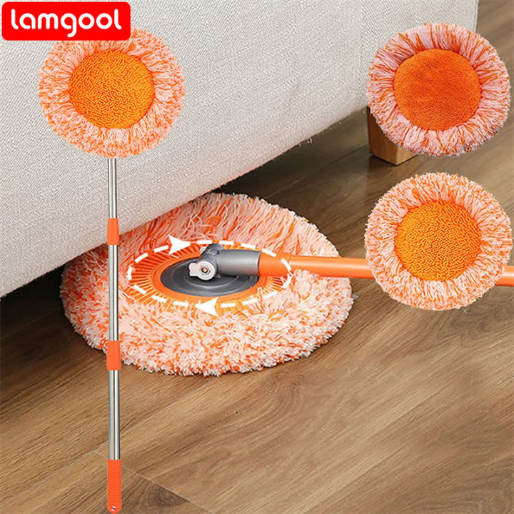 Floor Mop with Extendable Long Handle Car Cleaning Mop Retractable ...