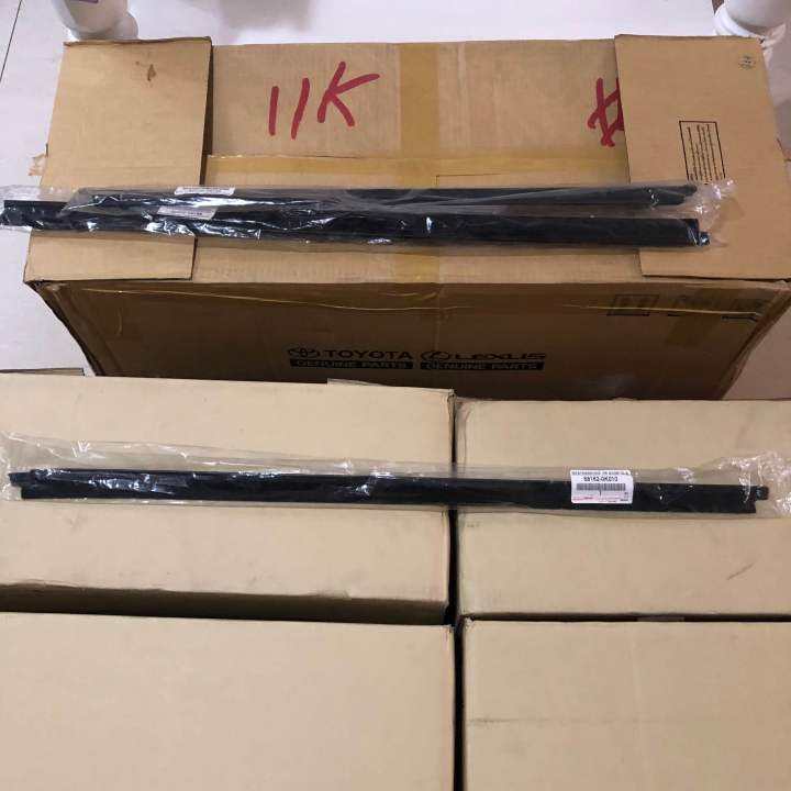 GENUINE/ORIGINAL TOYOTA WEATHERSTRIP OUTER FRONT LEFT DOOR FOR HILUX ...