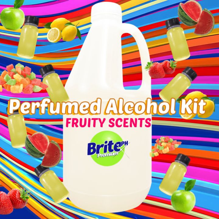 Fruity Perfumed Alcohol DIY Kit 1.9L with FREE Moisturizer | Lazada PH