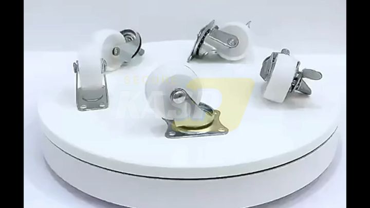 1.5'' To 3'' White High-Quality Caster Wheels Fixed Trolley Wheel ...