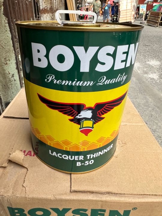 Boysen Lacquer Thinner B50 1 gallon | Lazada PH