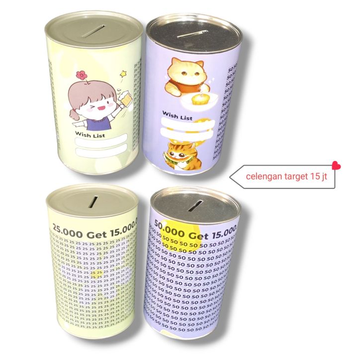 CELENGAN TABUNGAN TARGET 15 JT //CELENGAN VIRAL // CELENGAN MURAH ...