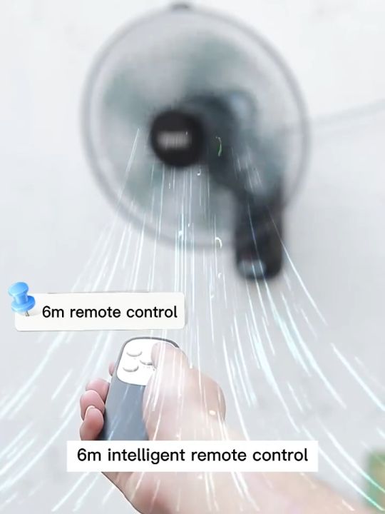 Wall Fan with Remote Control Electric Fan Wall Fans Sale Promo Inverter ...