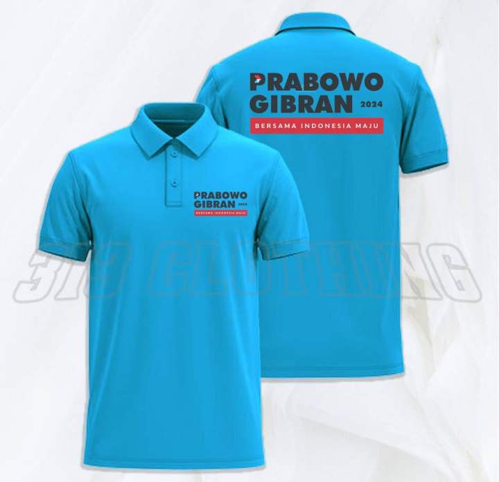 Baju Polo Shirt Prabowo Gibran 2024 / Kaos Poloshirt Prabowo Gibran ... Baju Polo Shirt Prabowo Gibran 2024 / Kaos Poloshirt Prabowo Gibran ...