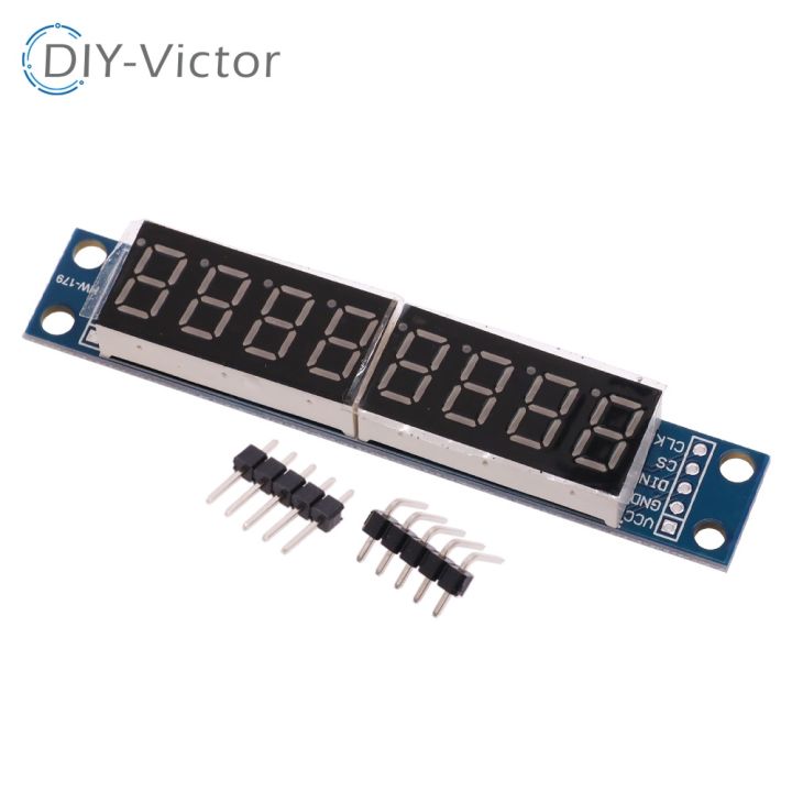 MAX7219 LED Dot Matrix Display Module 8 Digital Tube Display Control ...