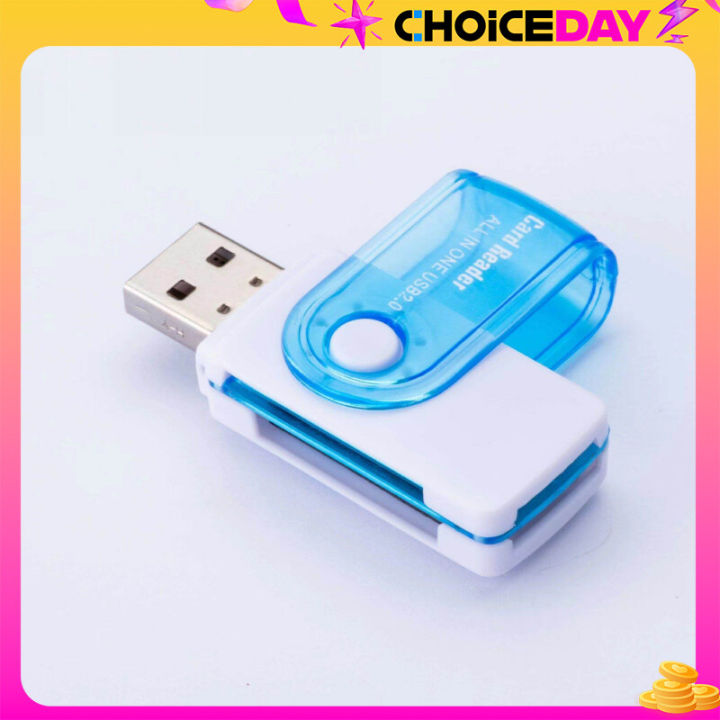 Mini USB 2.0 Micro SD TF Card Reader Memory Card USB2.0 Adapter Flash ...