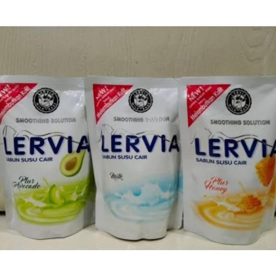 Lervia Sabun Susu Cair All Varian 400 ml Sabun Cair Lervia | Lazada ...