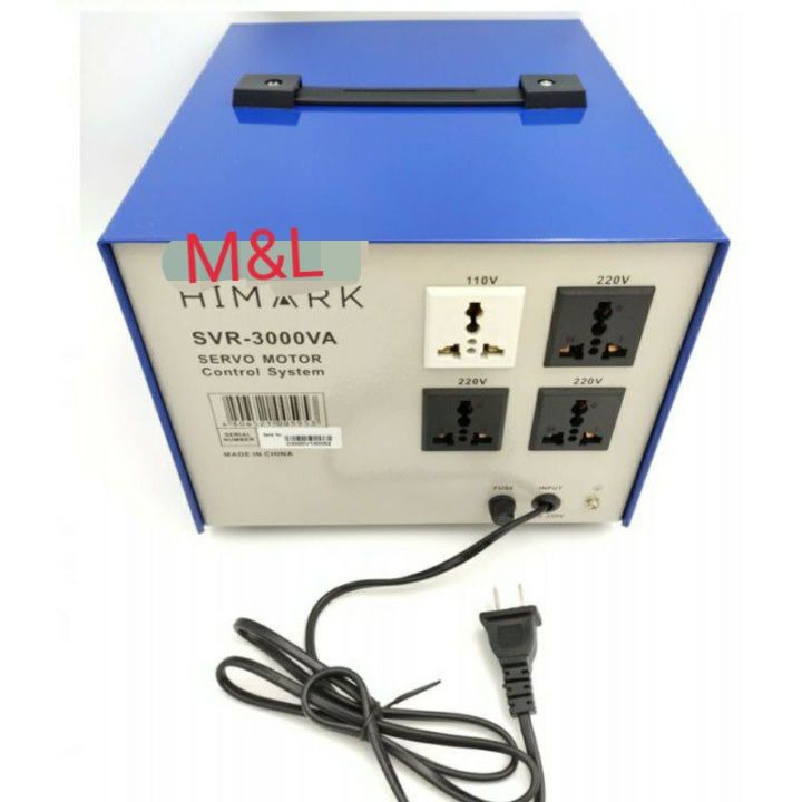 Himark SVR-3000VA Himark Automatic Voltage Regulator (AVR) | Lazada PH