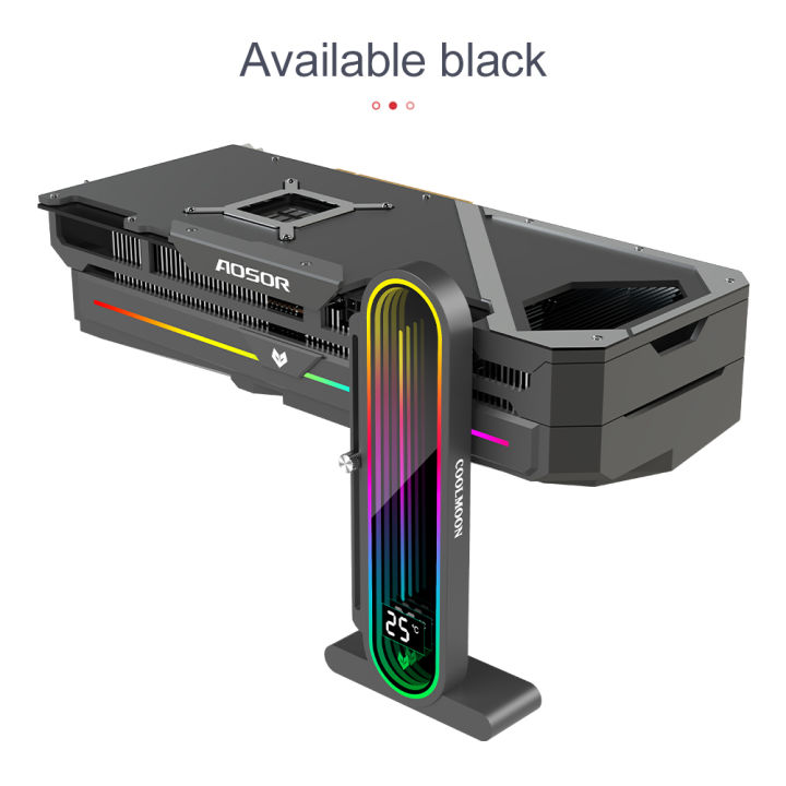 Graphics Card Bracket 5V 3Pin ARGB Magnetic Base Graphics Card GPU ...