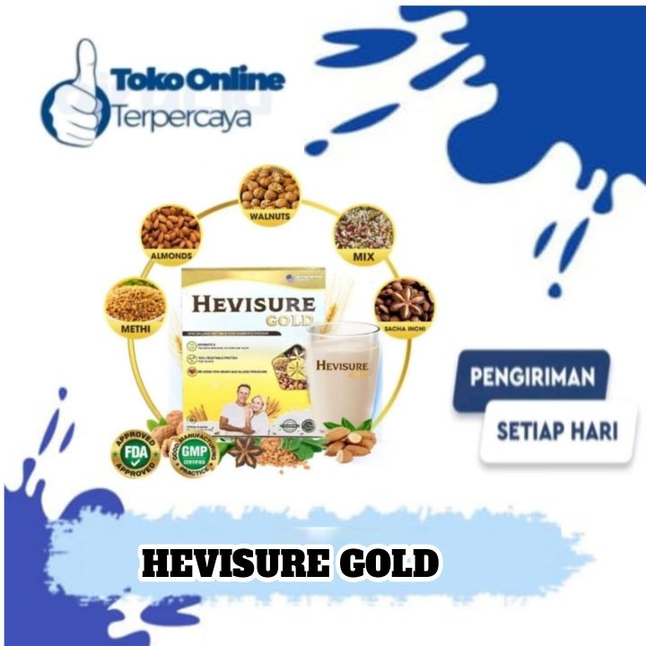 HEVISURE GOLD MILK SUSU OBAT DIABETES KENCING MANIS INSULIN PANKREAS 12 ...