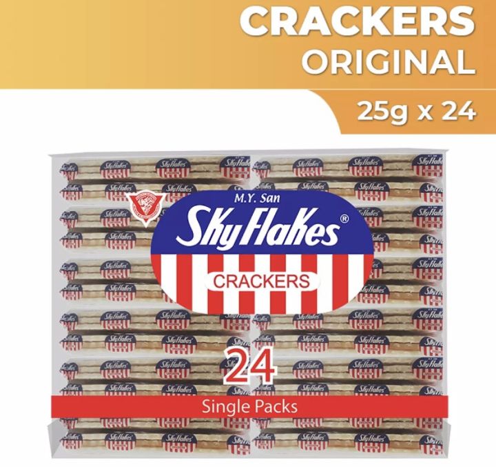 Skyflakes Crackers 25grams x 24(EXP: March 2026) | Lazada