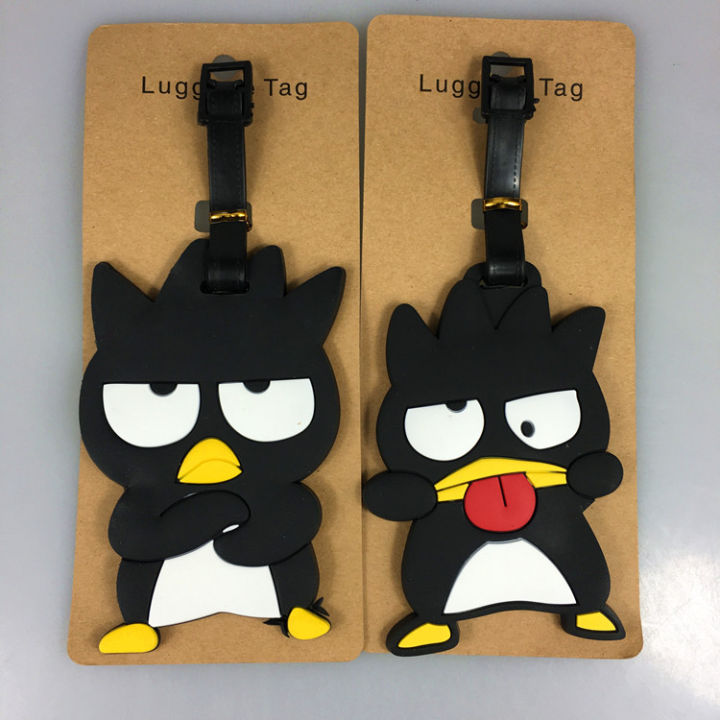 Cute Cartoon Penguin Luggage Tag XO Penguin Suitcase Tag Airplane Tag ...