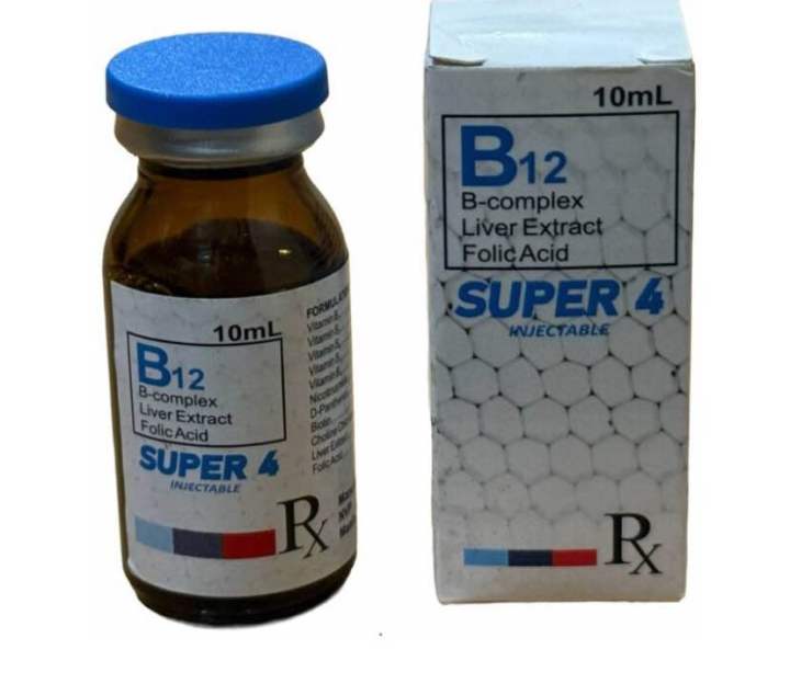 B12 Super B4 Injectable – 10 ml Battlecock New Product Used for ...