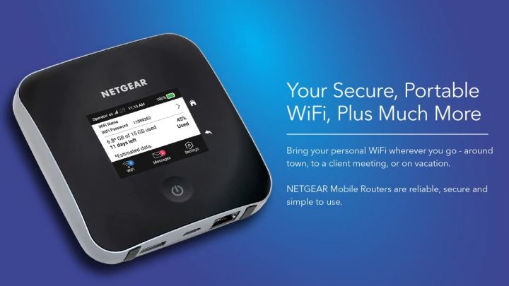NETGEAR MR2100 NIGHTHAWK M2 4G LTE Advanced Mobile Router เราเตอร์ ...