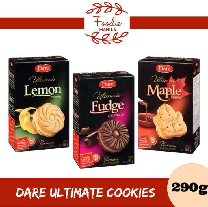 Dare Ultimate Lemon Crème Maple Chocolate Cookies 290g [Foodie Manila ...