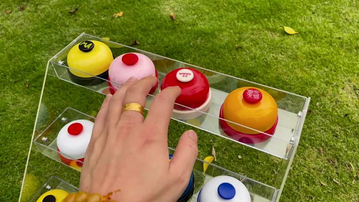 Metal Bell Toy Board Game Matching Clapping Device Bell Microphone Call ...