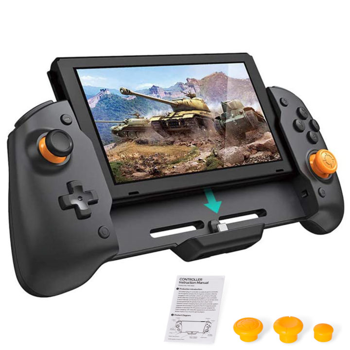 Narsta For Nintendo Switch Gamepad Controller Handheld Grip Double ...