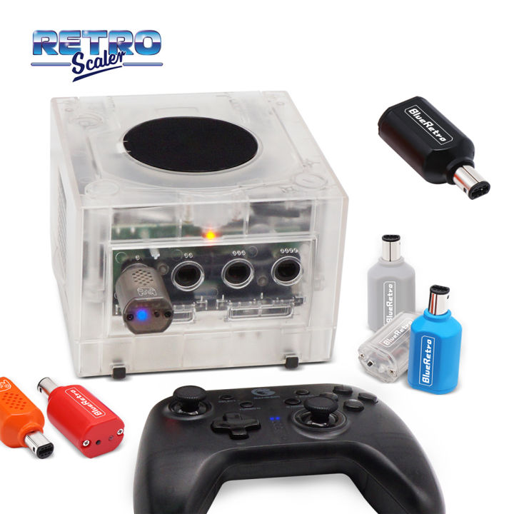 RetroScaler BlueRetro Wireless Controllers Adaptor For NGC GameCube ...