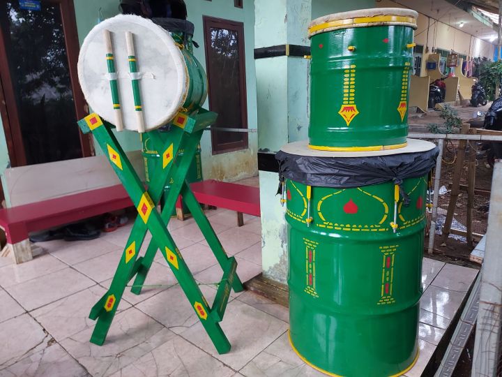 BEDUG DRUM MOTIF UKURAN KECIL / BEDUG MASJID / BEDUG TAKBIRAN / BEDUG ...