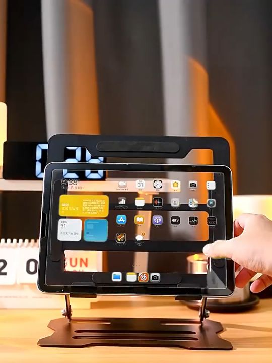 Laptop Stand Holder Adjustable Aluminum Laptop Stand Portable Foldable ...