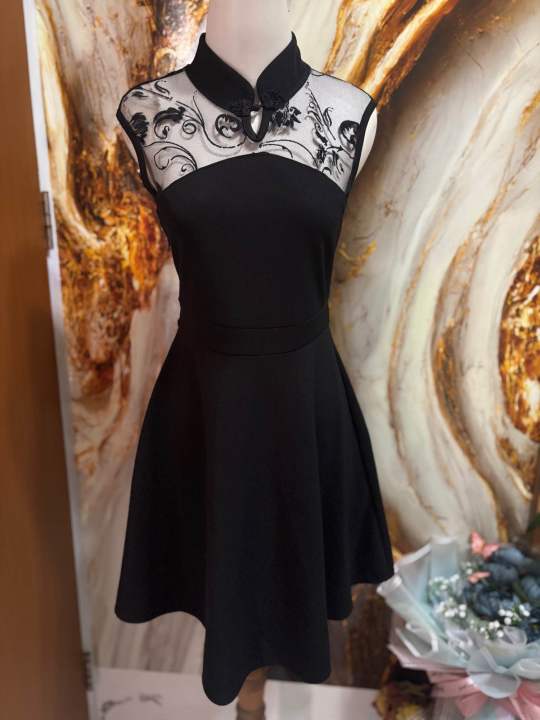 Minidress cantik hitam | Lazada Indonesia