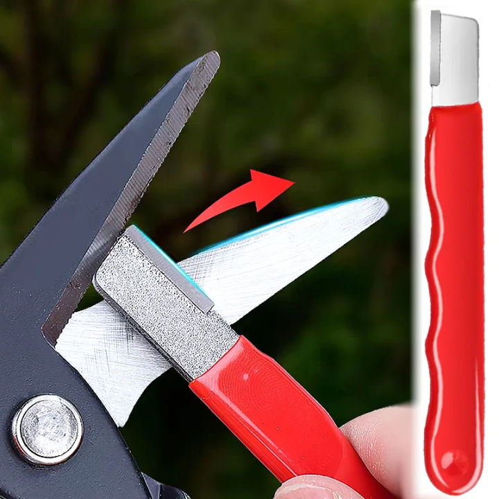 2Pcs Portable Knife Sharpener Double-sided Scissors Shears Quick ...