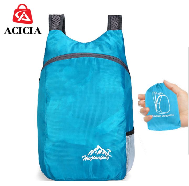 Foldable Backpack Ultralight for Travel Shopping Grocery Bag Outdoor ...