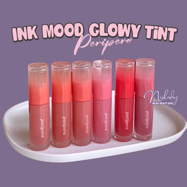 Son tint bóng Peripera Ink Mood Glowy Tint | Lazada.vn