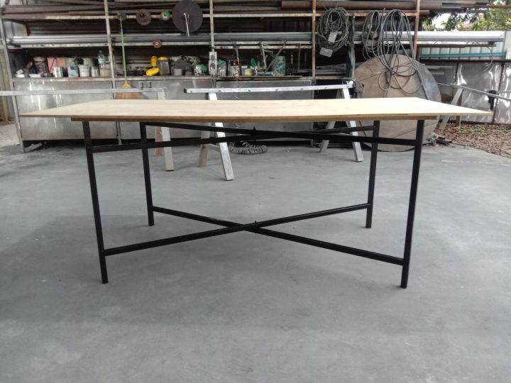 meja petak plywood 3' x 6' | Lazada