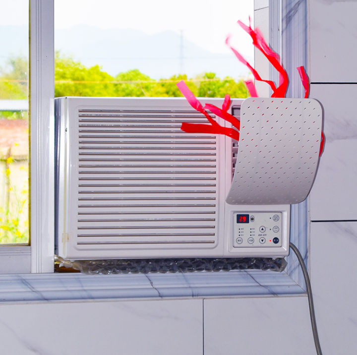 Window Type Air Cooling Machine Small Wind Deflector Anti-Straight Blow ...