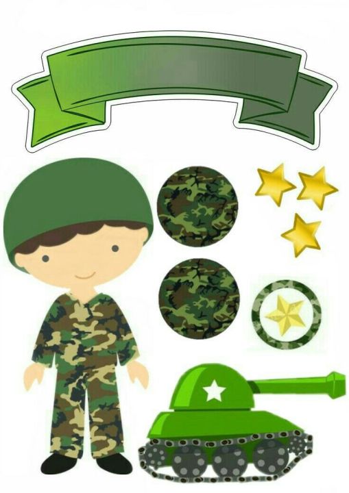 Topper Cake Tentara (Custom Nama) | Lazada Indonesia