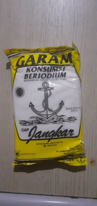 garam konsumsi boyudium merk jangkar 250 gram | Lazada Indonesia garam konsumsi boyudium merk jangkar 250 gram | Lazada Indonesia