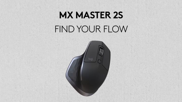 Logitech MX Master 2S Bluetooth Edition Graphite Wireless Multi Device ...
