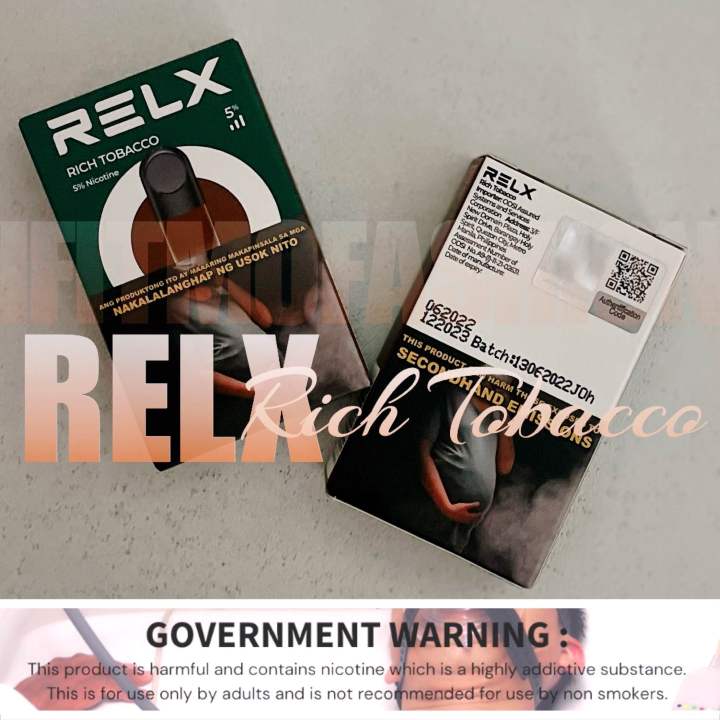 RELX Pod GHW RICH TOB for Infinity Essential Phantom Artisan Breeze Device | Lazada PH