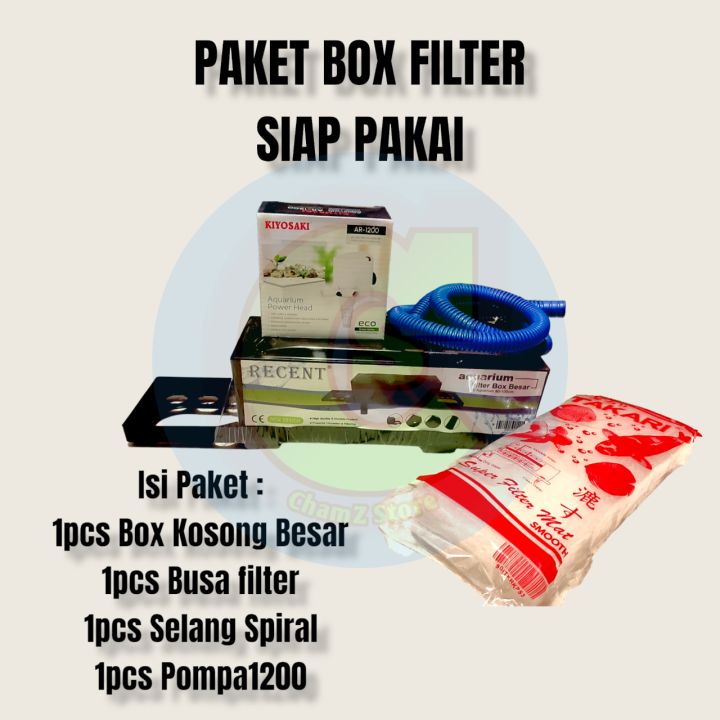 box filter besar aquarium box filter kosong size besar box filter murah ...