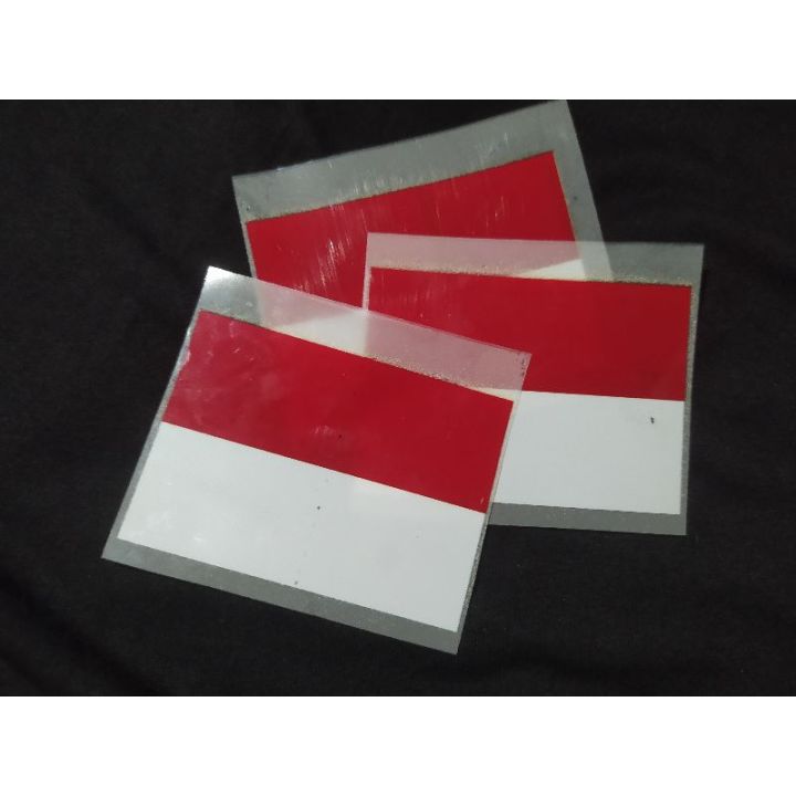 Stiker Sticker Baju/Kaos Stiker Setrika Indonesia Stiker Sablon Bendera ...
