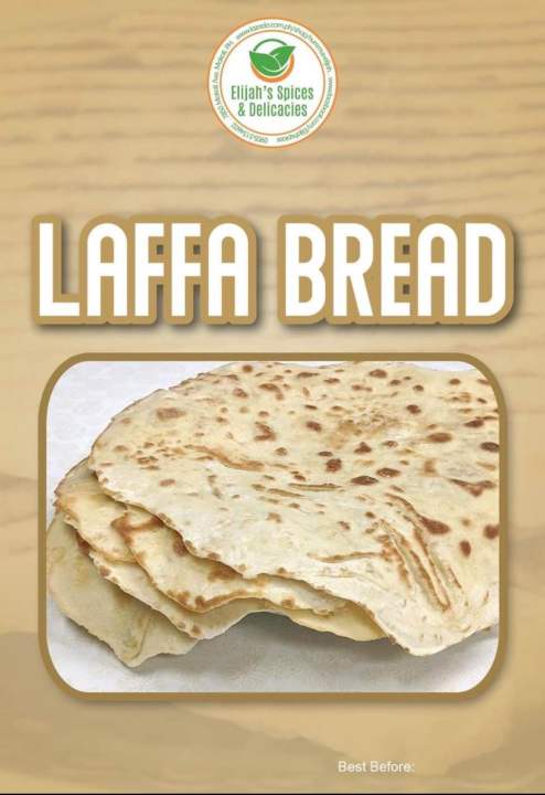 5 units of (Large 12 inch) Whole Wheat Laffa (Kuboos) Bread (Flat Bread/Arabic Bread) | Lazada PH