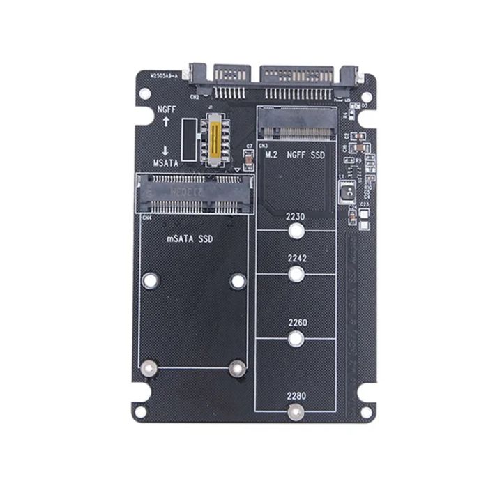 Adapter Konverter / Converter Card SSD Msata M2 M.2 Sata NGFF to Sata 3 ...
