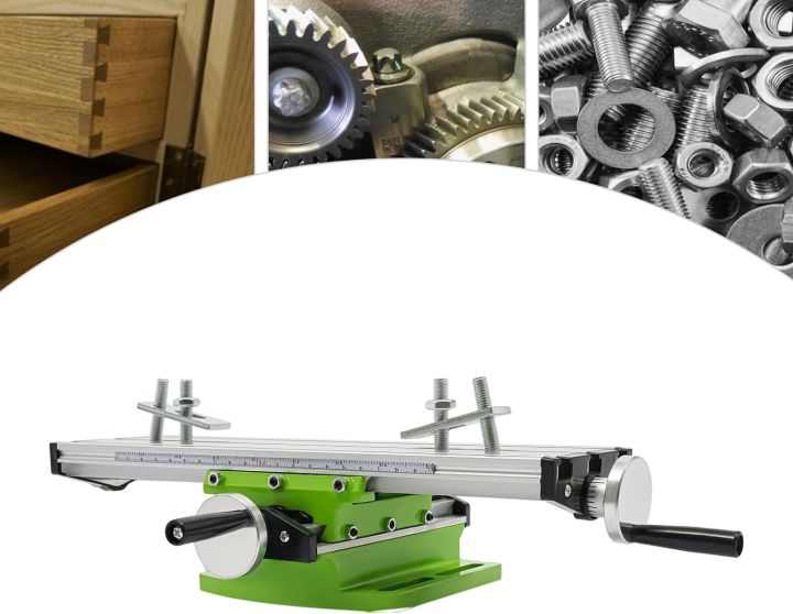 Worktable Cross Slide Bench XY Axis Milling Machine Multifunction ...