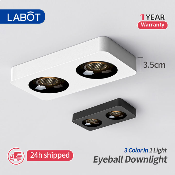 LABOT Surface Eyeball Spotlight 18W Living Room Spotlight Bedroom LED ...